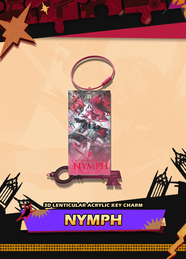 Arknights | 3D Lenticular Acrylic Key Charm | I Portatori Dei Velluti – Yostar Official Store