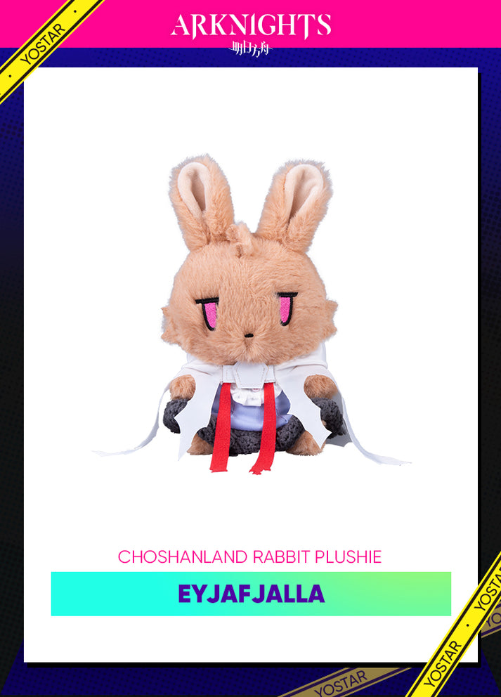 Arknights | CHOSHAN Land Rabbit Plushie – Yostar Official Store
