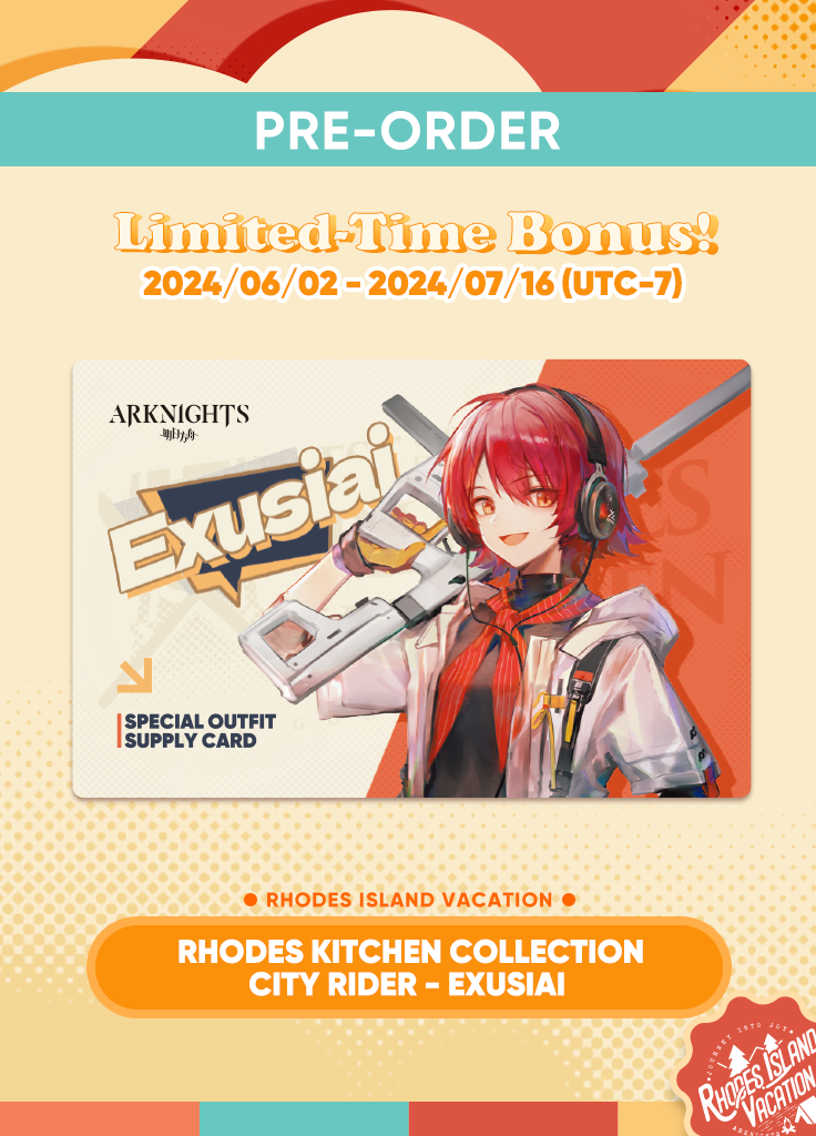 Arknights | Plushie Clip | Rhodes Island Vacation – Yostar Official Store