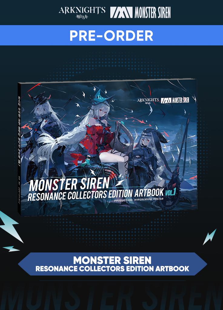 Arknights | Monster Siren Resonance Collectors Edition Artbook Vol.1 ...