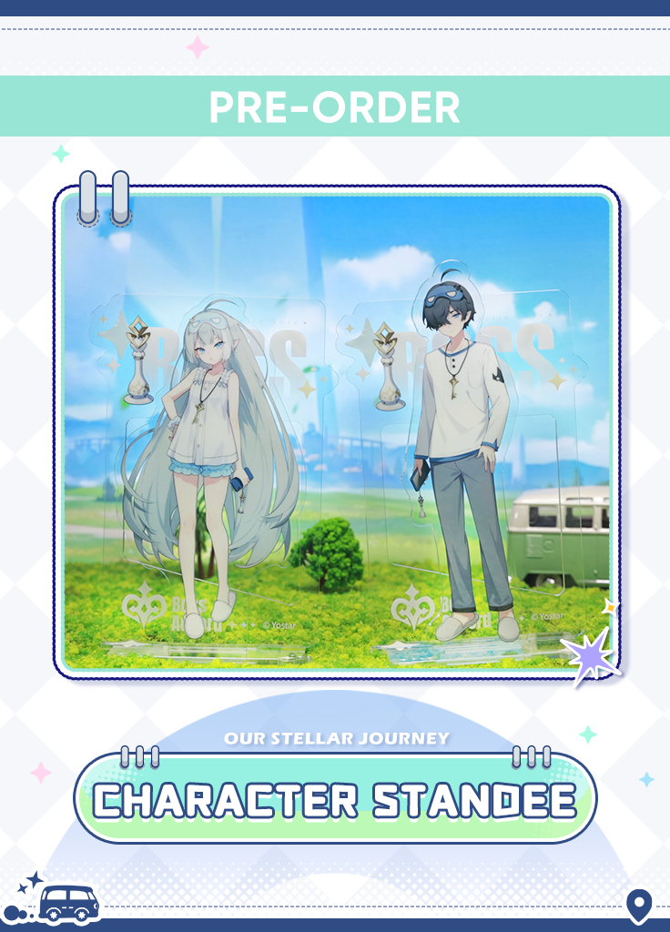 Stella Sora | Character Standee | Our Stellar Journey – Yostar Official ...