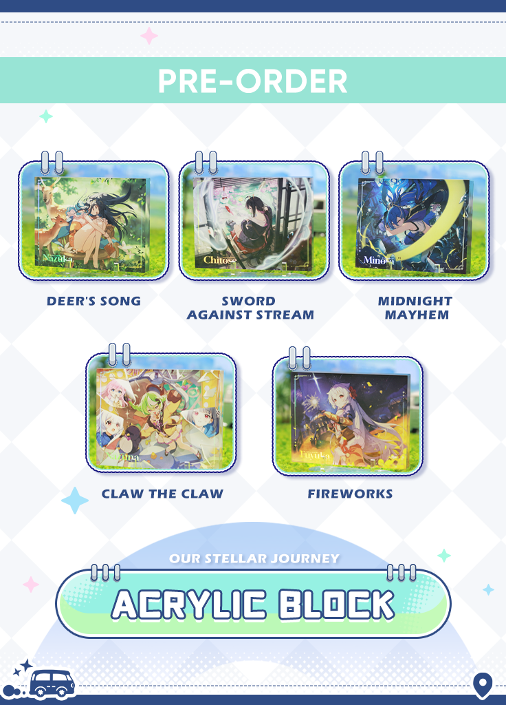 Stella Sora | Acrylic Block | Our Stellar Journey – Yostar Official Store